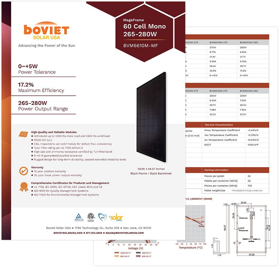 Palmer Ad Agency Our Work: Boviet Solar USA