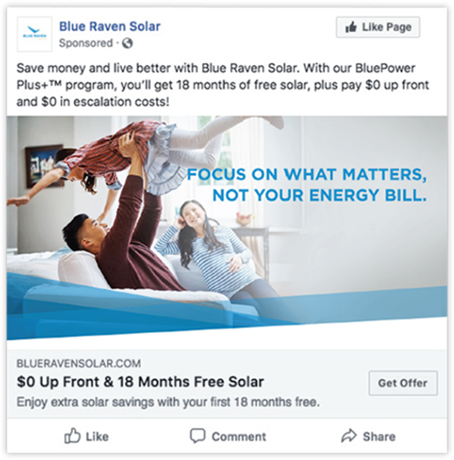 Blue Raven Solar Marketing Campaigns | Palmer Ad Agency
